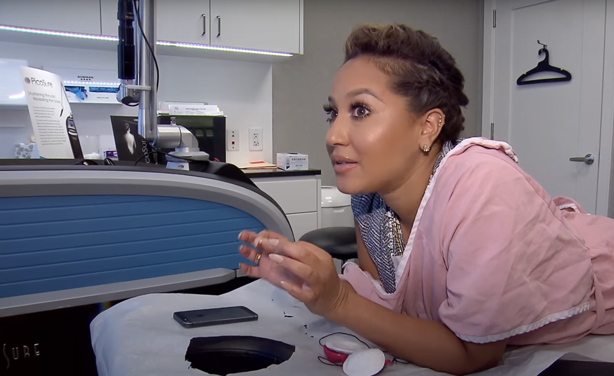 Dr. Jeremy Brauer Removes Adrienne Bailon's Tattoo » Spectrum Skin And ...